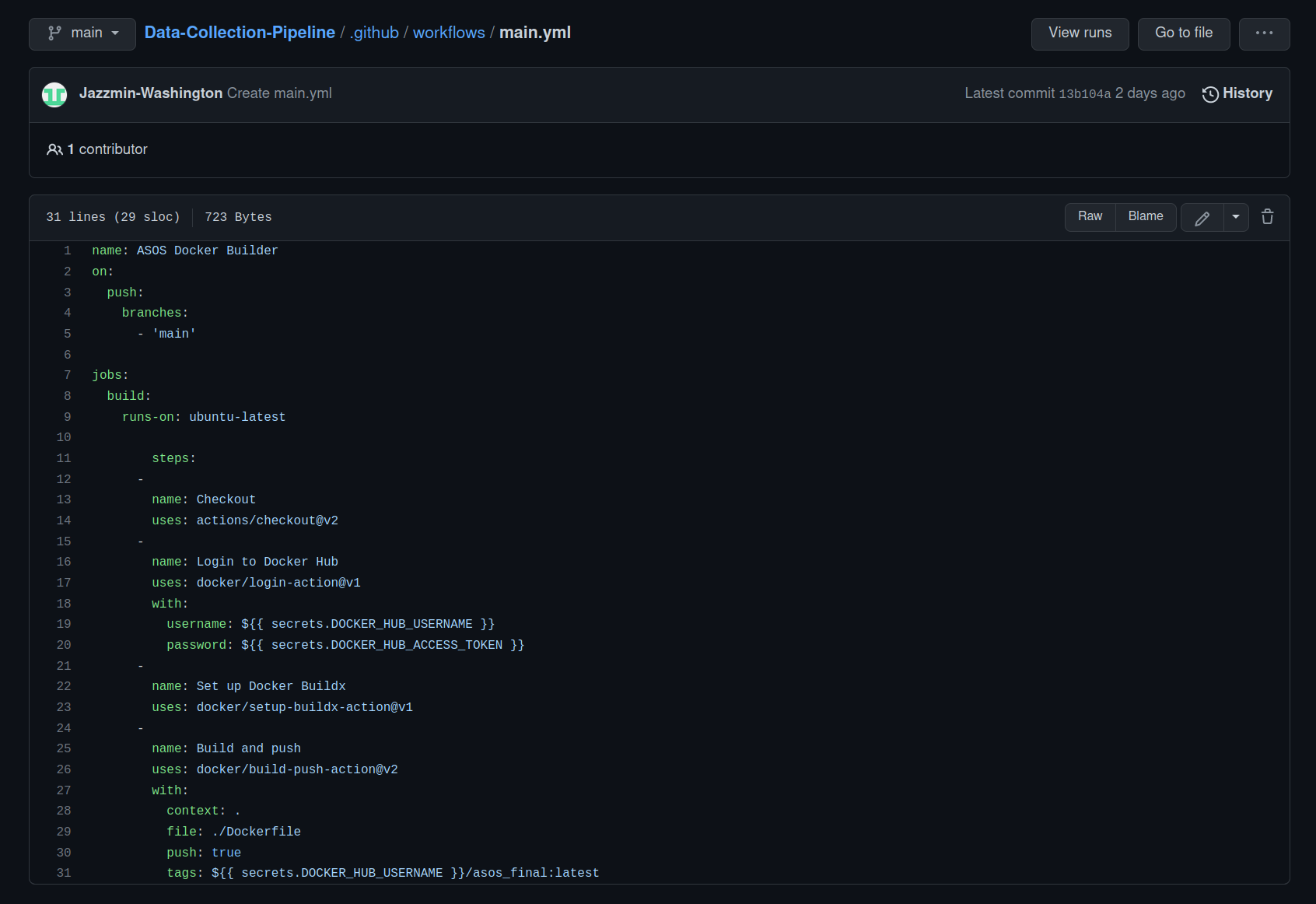 GitHub - Jazzmin-Washington/Data-Collection-Pipeline: An implementation of an industry grade ...