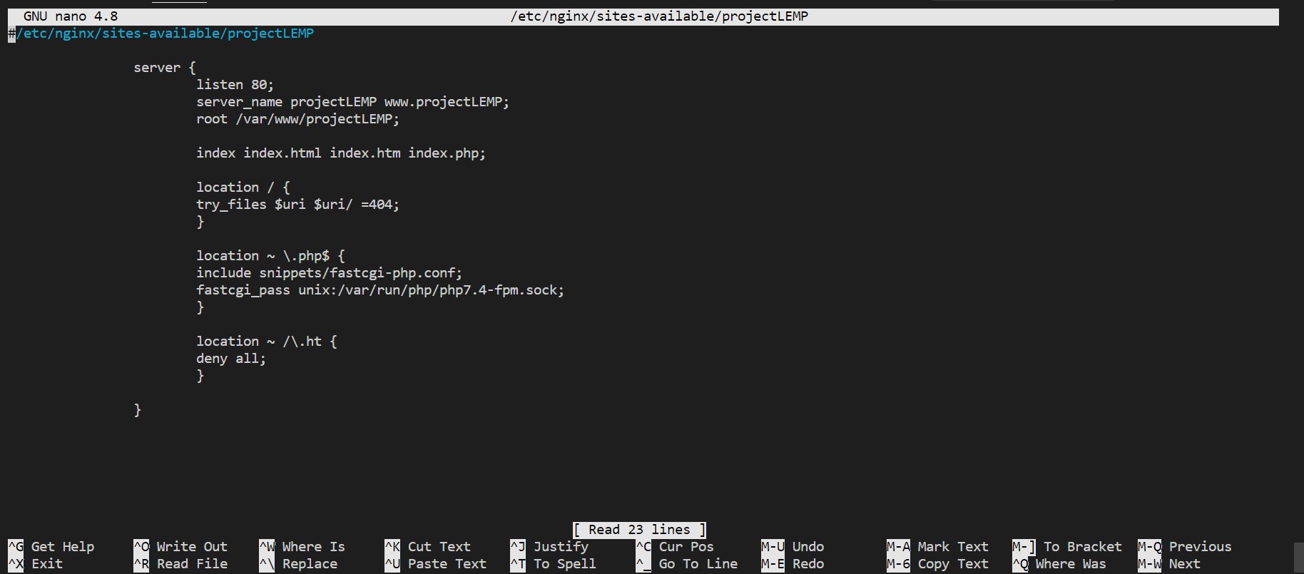 GitHub - genius101/LEMP-pbl: A project on Linux - Nginx - MySQL - PHP