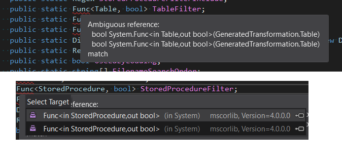 Resharper detects hundreds of errors in .TT files · Issue #394 · sjh37/EntityFramework-Reverse ...