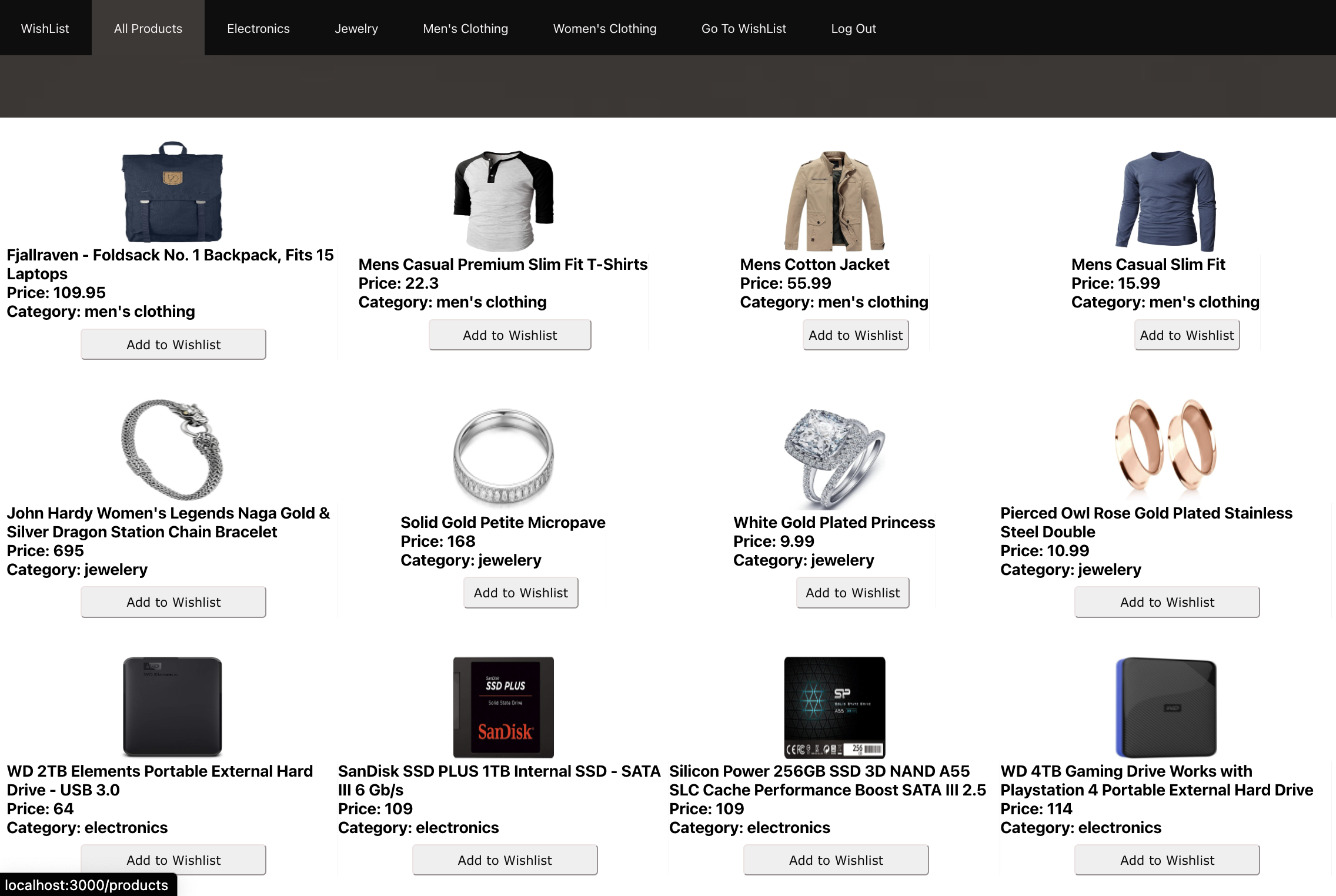 GitHub - Perry-Anderson/project-2-revature: WishList
