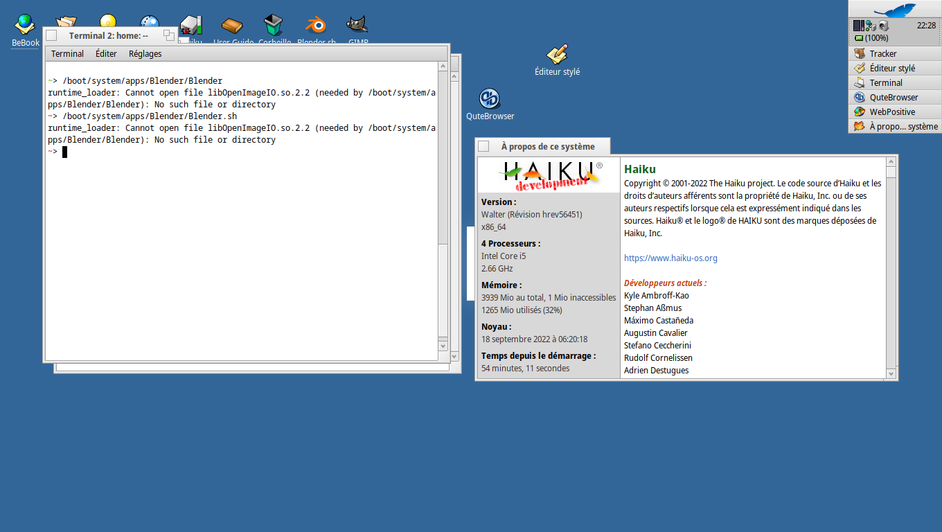 Blender Fatal Error At Launch · Issue 7259 · Haikuportshaikuports · Github
