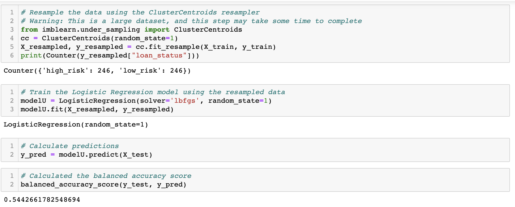 GitHub - carlosalexismorales/Credit_Risk_Analysis: An analysis using Machine Learning algorithms ...