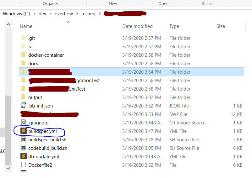 Buildspec Not Found On Windows · Issue 320 · Awsaws Codebuild Docker Images · Github