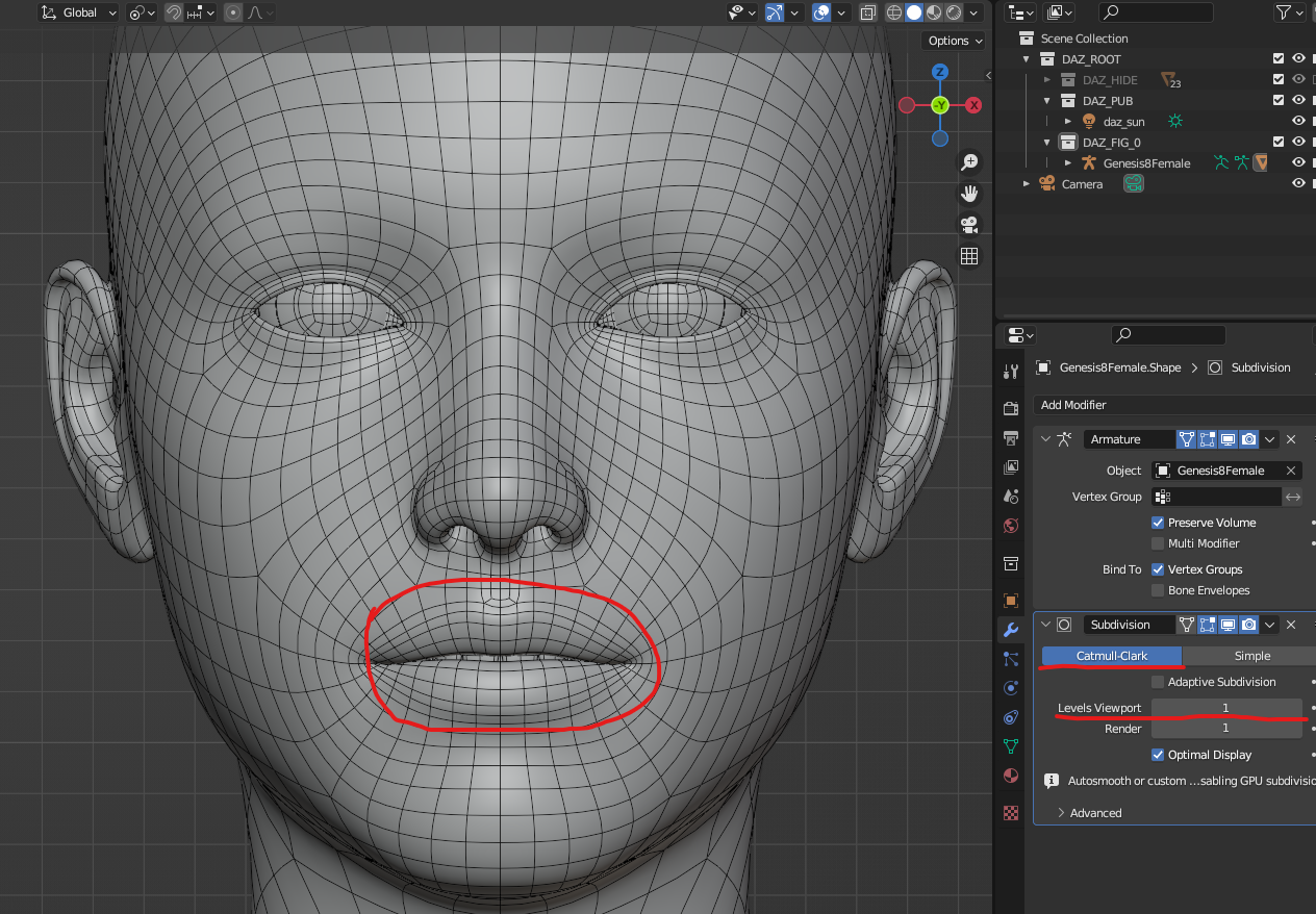 Character shape changes a tiny bit after being imported into Blender using Bridge · Issue #169 ...