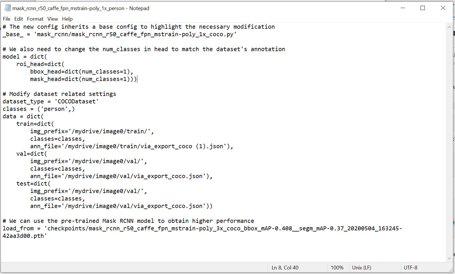 training of maskrcnn not work at all. · Issue #5377 · open-mmlab/mmdetection · GitHub