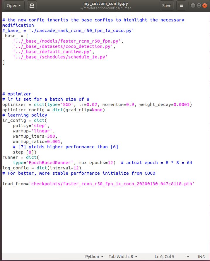 error during training of a small dataset /faster rcnn training · Issue #5474 · open-mmlab ...