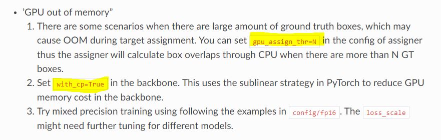 CUDA out of memory · Issue #5889 · open-mmlab/mmdetection · GitHub