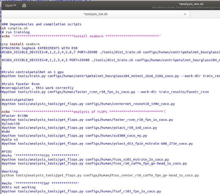 calculate the Flops after training a model. · Issue #7369 · open-mmlab/mmdetection · GitHub