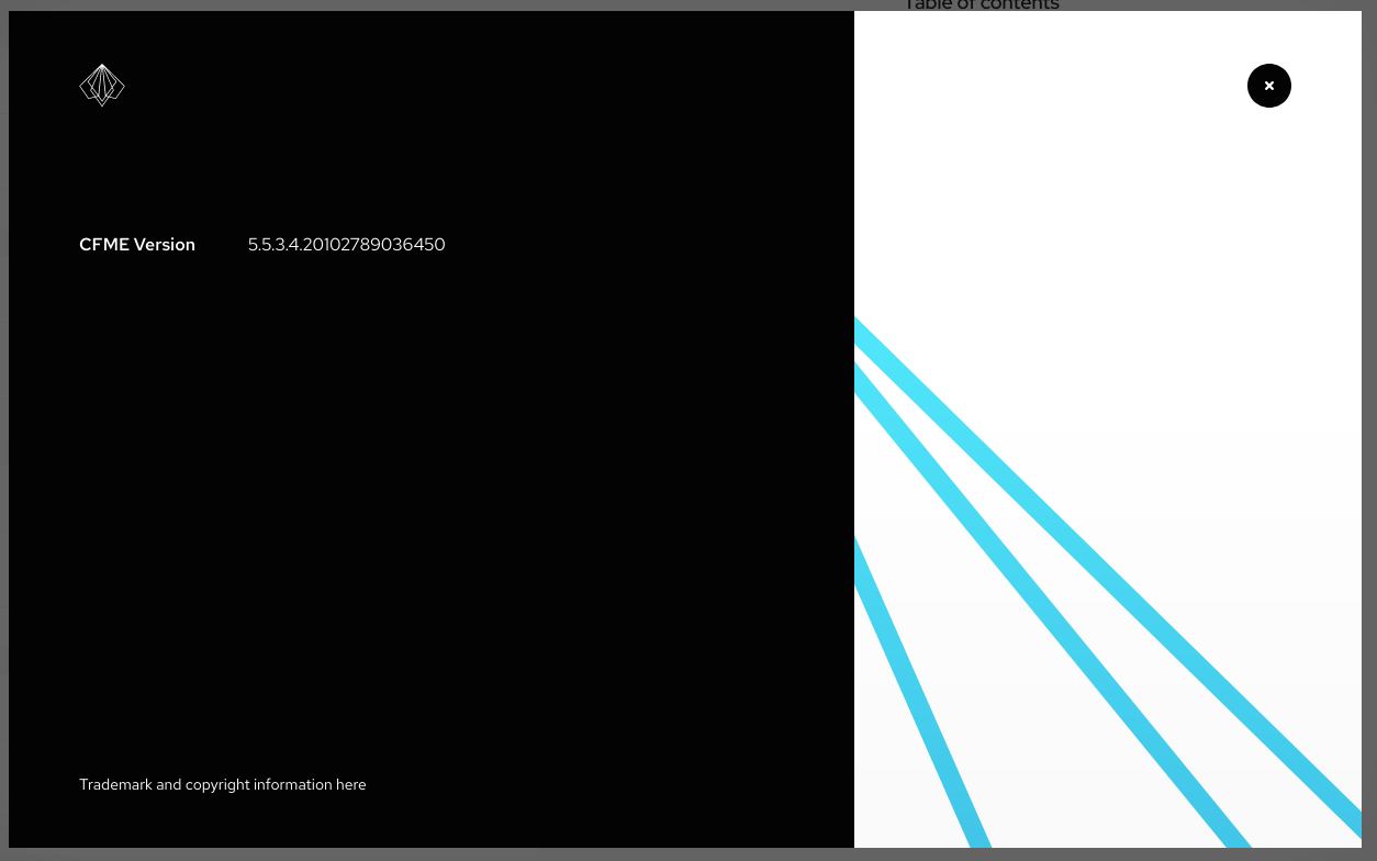 Adopt PatternFly's about modal widget · Issue #15961 · cockpit-project ...