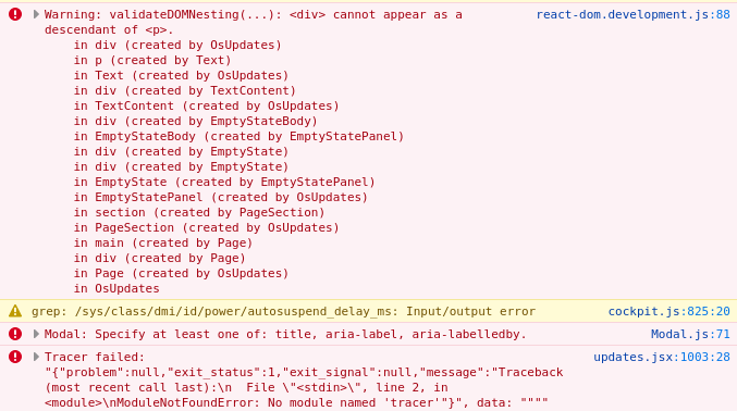 applications: Clicking the refresh button causes an "Oops" · Issue ...