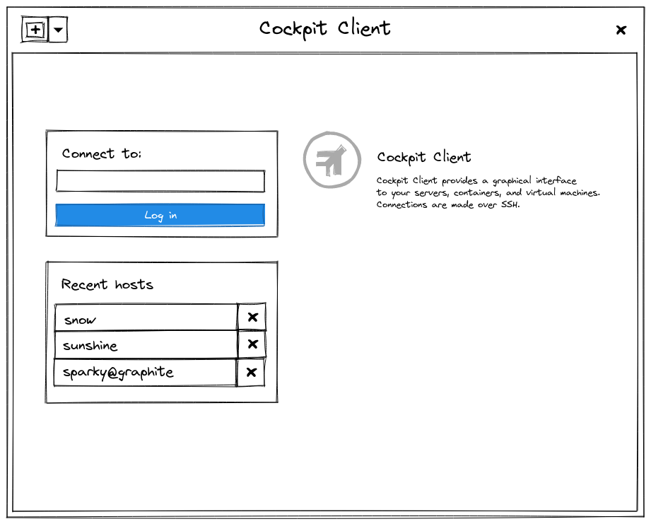 cockpit-client / login: Recent hosts · Issue #16672 · cockpit-project ...