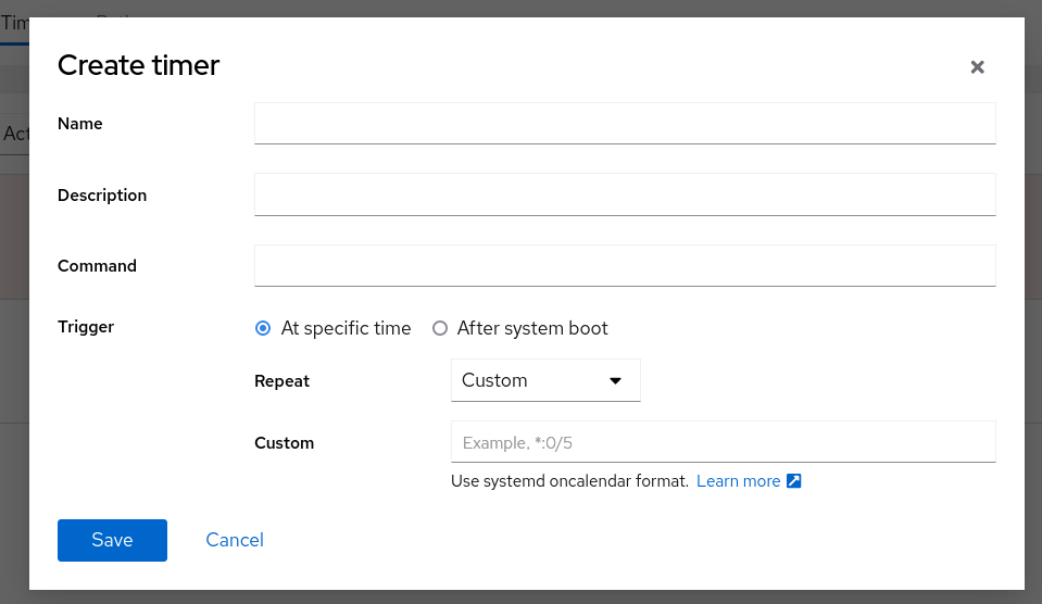 Add Minutely And Custom Options To Specific Time Trigger For Creating 7063