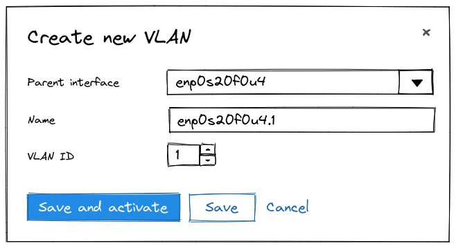 networking: Create new VLAN uses DHCP by default; incorrect IP may prevent access to Cockpit ...