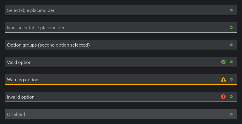 Bug Form Control Select Icon Is Incorrect In Dark Mode · Issue 5215 · Patternfly