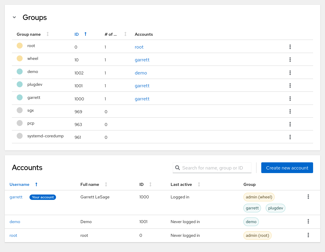 accounts: Groups should have the same spacing as the accounts card · Issue #18010 · cockpit ...