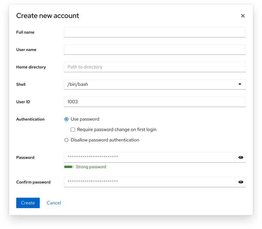 Accounts: Improve password fields · Issue #19199 · cockpit-project/cockpit · GitHub