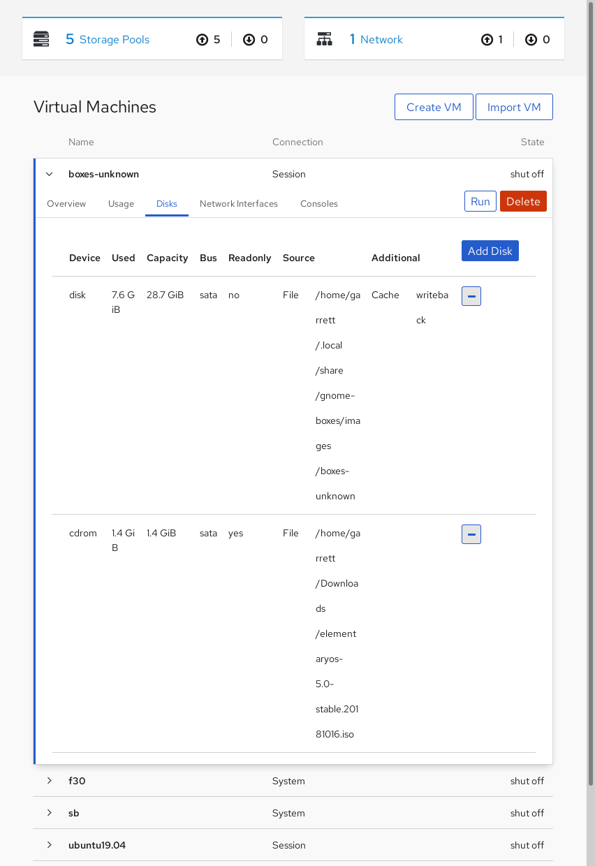 machines: Lists do not handle resizing well (especially disks) · Issue ...