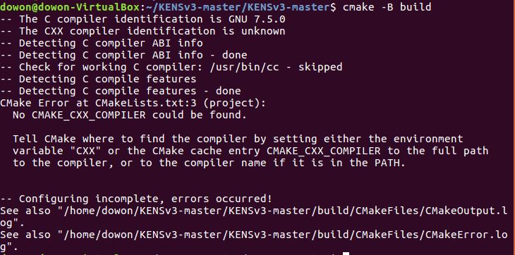 cmake -B build error · ANLAB-KAIST KENSv3 · Discussion #45 · GitHub