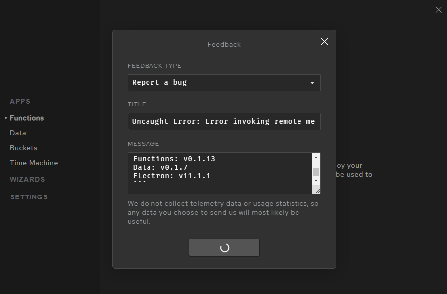 Operator: Feedback form takes a long time · Issue #26 · socketsupply/beta · GitHub