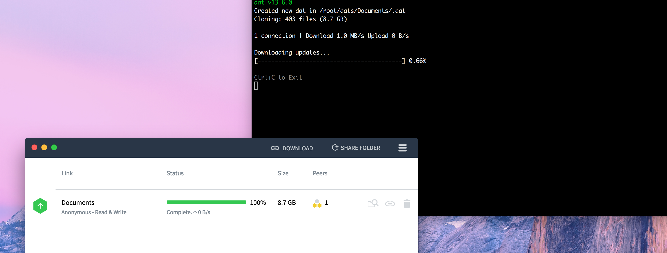 upload speed not updated · Issue #419 · dat-ecosystem-archive/dat-desktop · GitHub