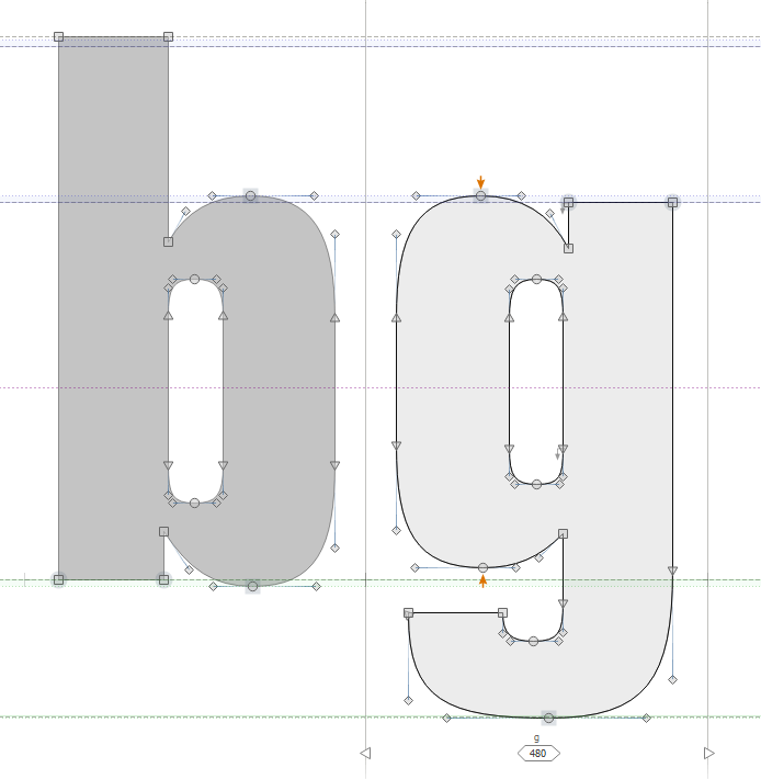 /p /b /d /q /g /thorn group - stroke thickness & design · Issue #124 · googlefonts/science ...