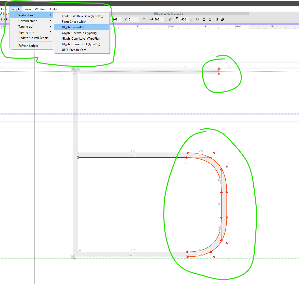 Check glyph widths · Issue #151 · googlefonts/science-gothic · GitHub