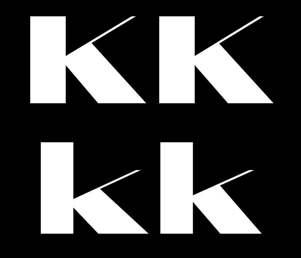 Revisit /K /k · Issue #191 · googlefonts/science-gothic · GitHub