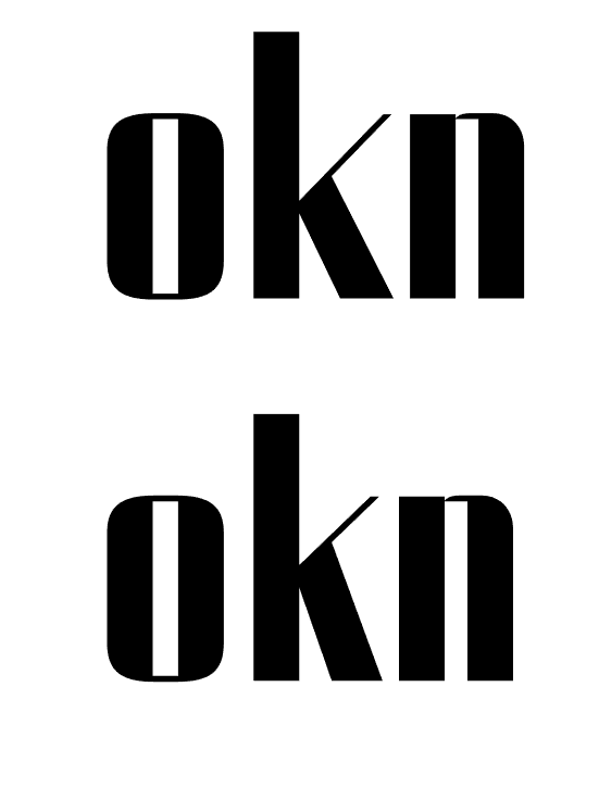 Revisit /K /k · Issue #191 · googlefonts/science-gothic · GitHub