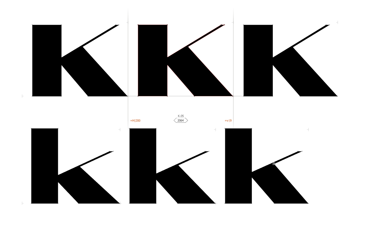Revisit /K /k · Issue #191 · googlefonts/science-gothic · GitHub