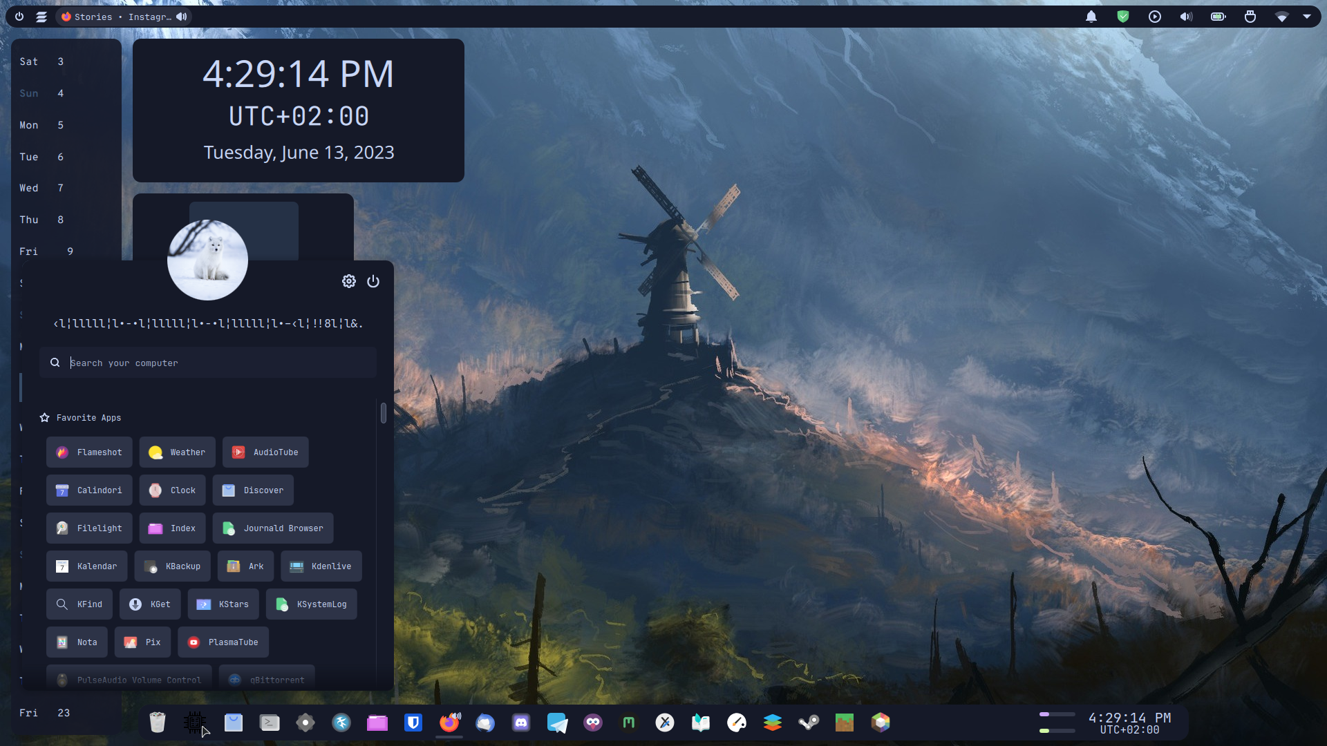 GitHub - UcraNerd/.dotfiles-KDE-RICE-2k23: Some folders and .dotfiles ...