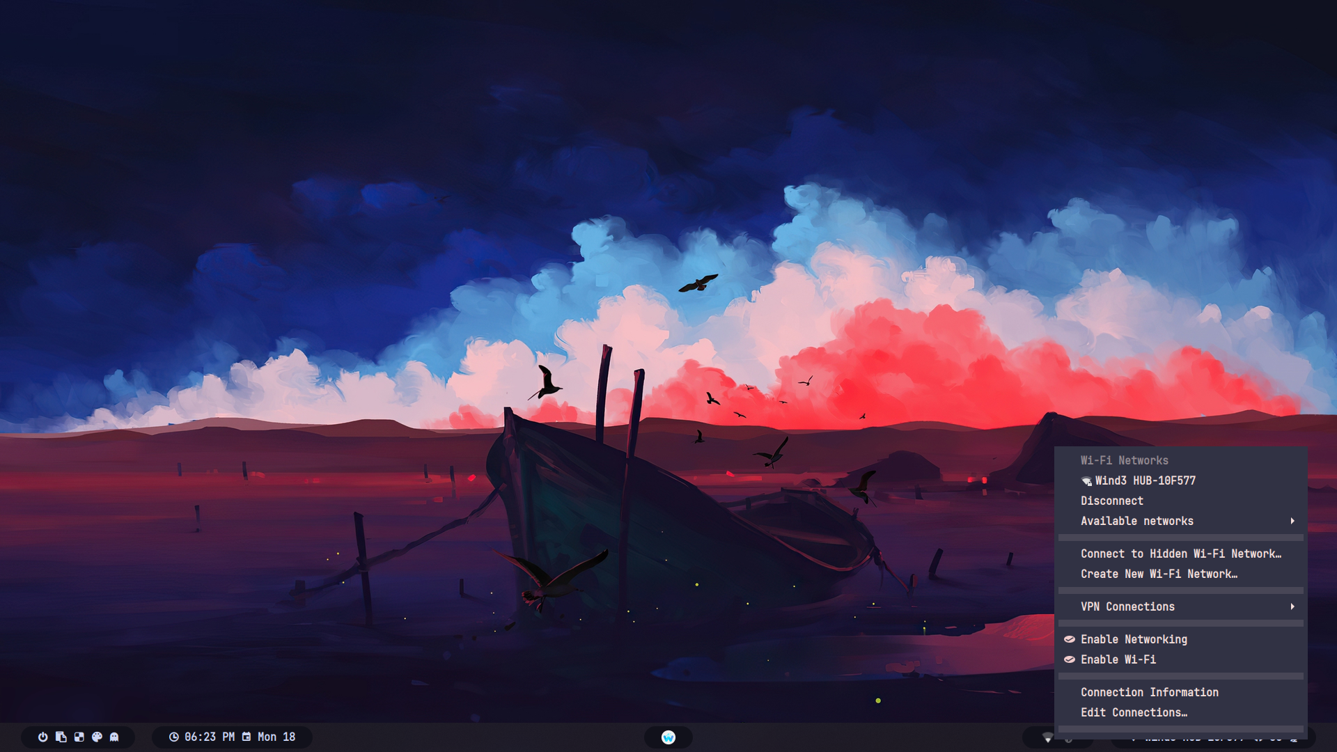 Wifi pop-up in the waybar minor issue · Issue #236 · prasanthrangan/hyprdots · GitHub