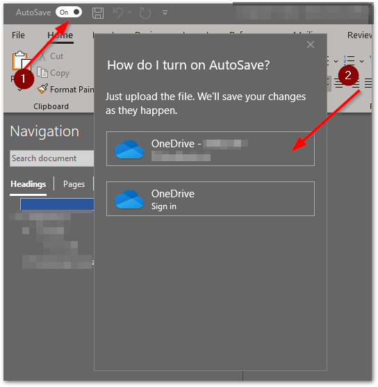 OneDrive - Synced files from sharepoint issue with AutoSave · Issue ...