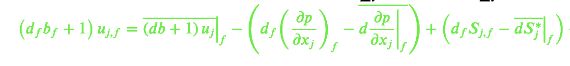 Implement modified momentum weighting interpolation for Rhie-Chow (the ...
