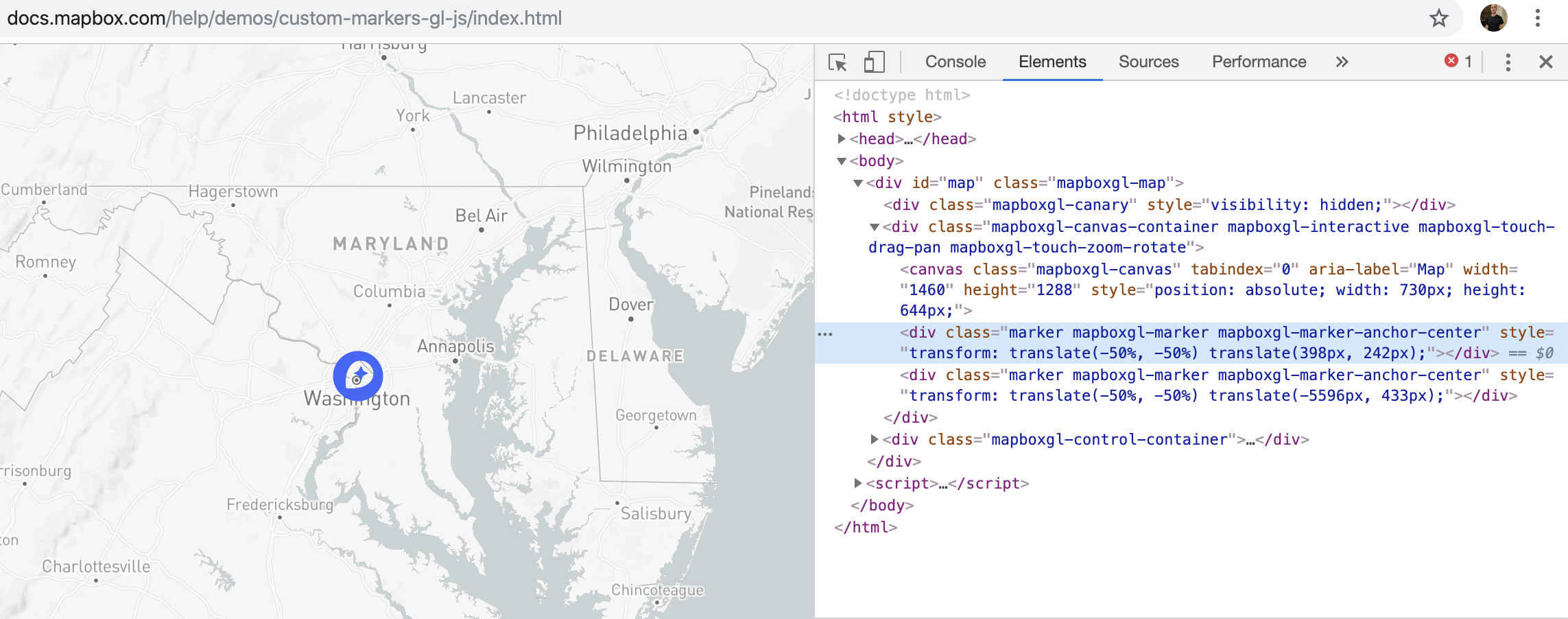 Markers Aren T In Correct Dom Location Blocked Mouse Interaction · Issue 800 · Alex3165 React