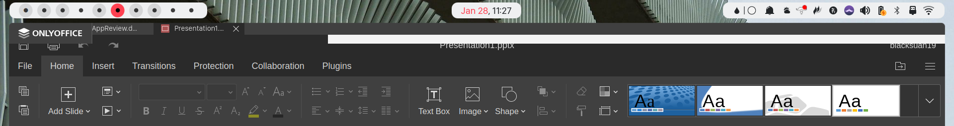 Unused space between tab and body · Issue #820 · ONLYOFFICE/DesktopEditors · GitHub