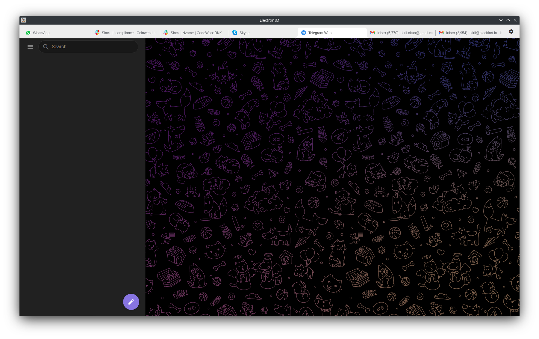 Telegram keeps loosing chat list · Issue #120 · manusa/electronim · GitHub