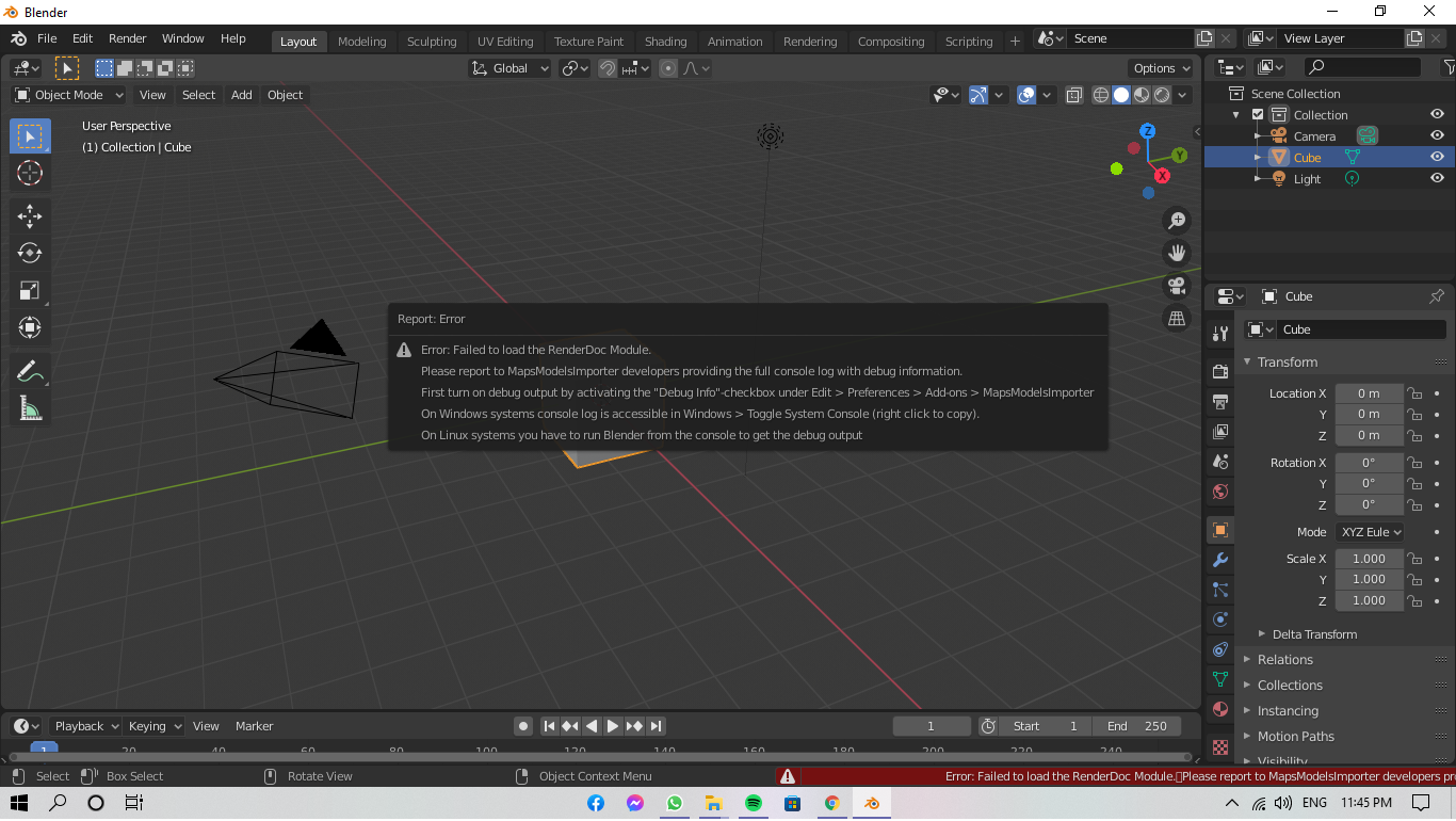 Error importing RDC file in Blender · Issue #212 · eliemichel/MapsModelsImporter · GitHub