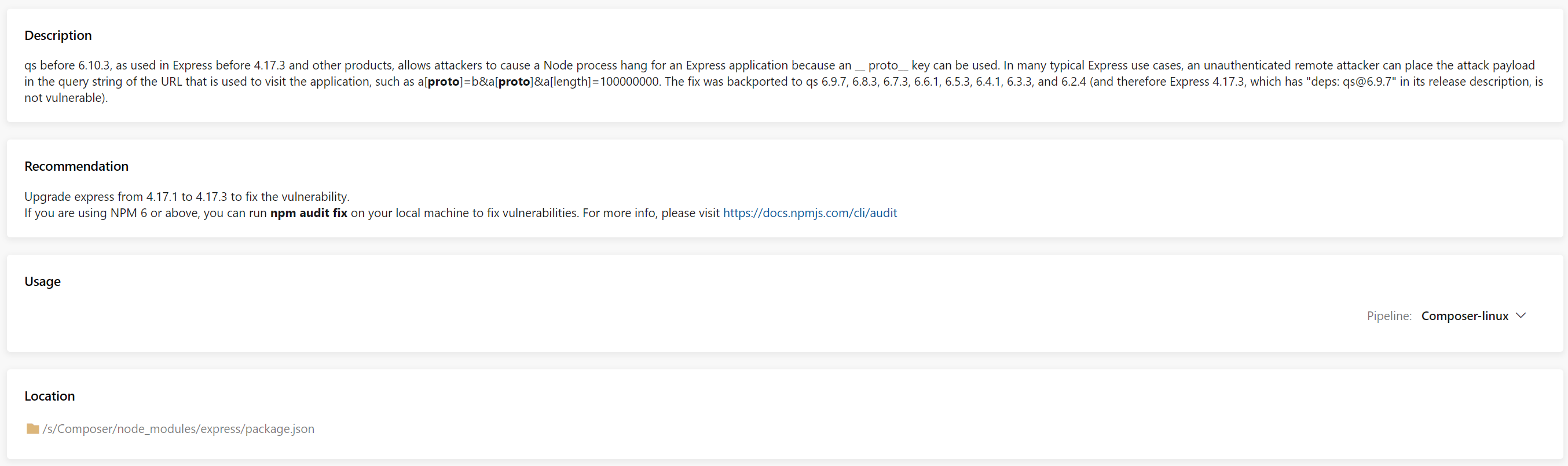 CVE-2022-24999 · Issue #9479 · microsoft/BotFramework-Composer · GitHub