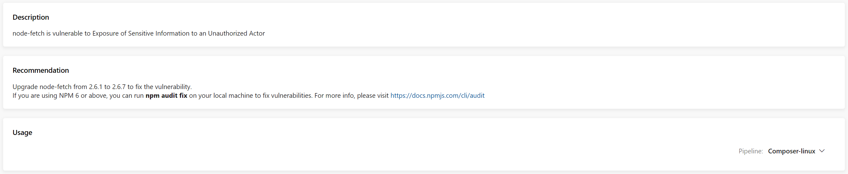 CVE-2022-0235 · Issue #9482 · microsoft/BotFramework-Composer · GitHub
