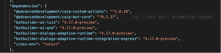 Runtime Settings Issue Builder Version 4 17 0 · Issue 4428 · Microsoft Botbuilder Js · Github