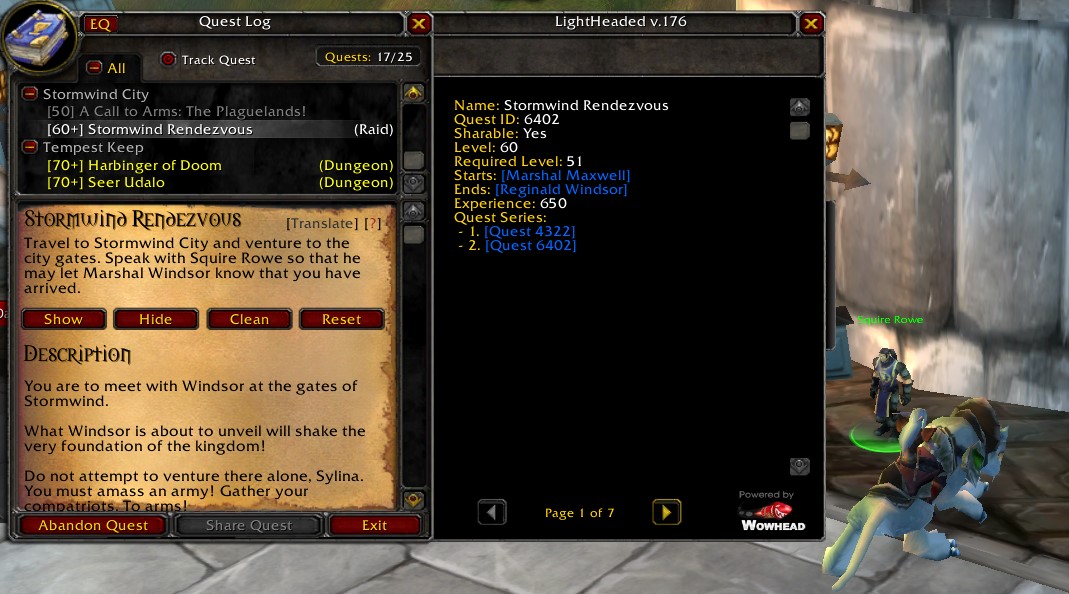 Stormwind Rendezvous Quest Bugged (Ony Attunement) · Issue #5153 · SunstriderEmu/BugTracker · GitHub