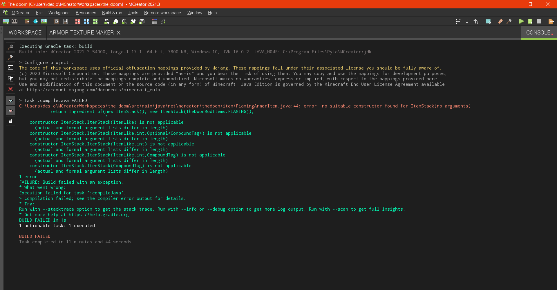 my armor will not work · Issue #2550 · MCreator/MCreator · GitHub