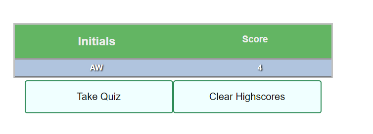 GitHub - NotGrid/Coding-Quiz