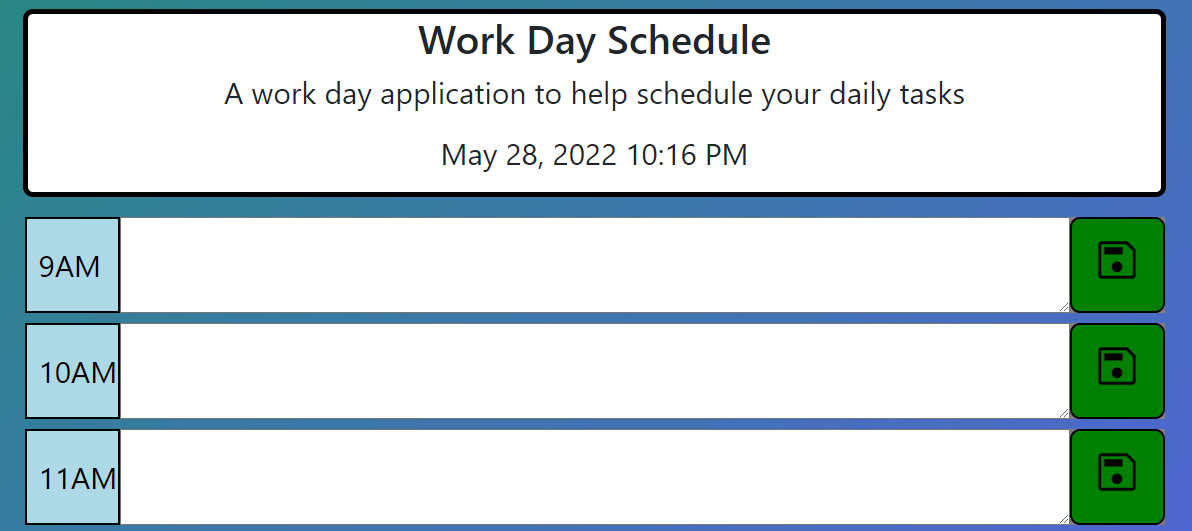 GitHub - NotGrid/Work-Day-Scheduler
