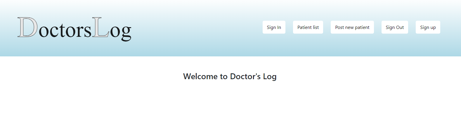 GitHub - NotGrid/Doctors_Log