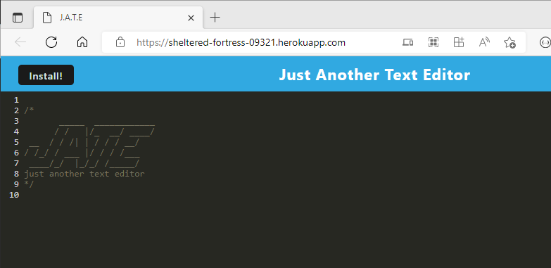 GitHub - NotGrid/Text-Editor-PWA