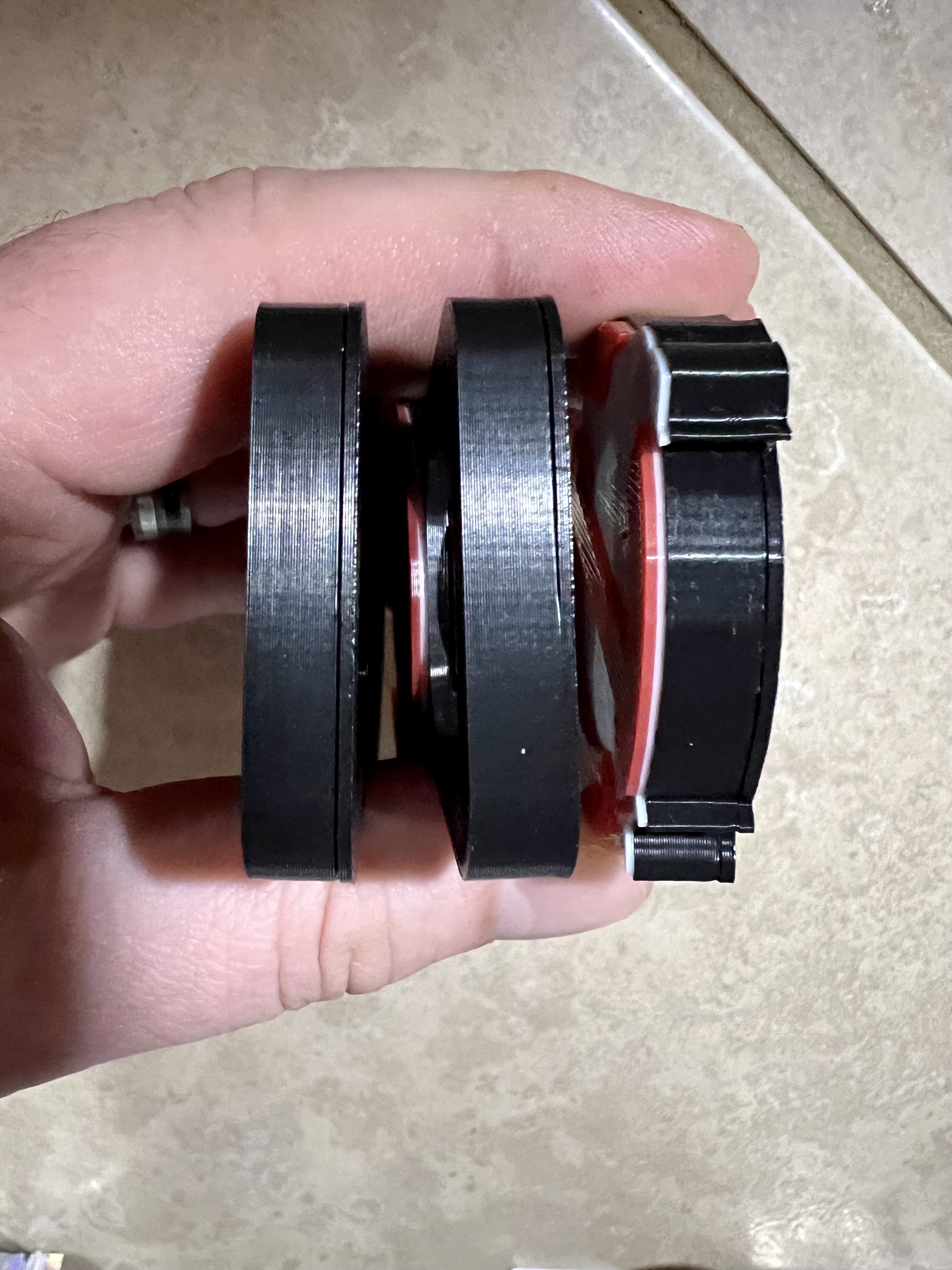 Horizontal gap in outside parameter that moves around each print ...