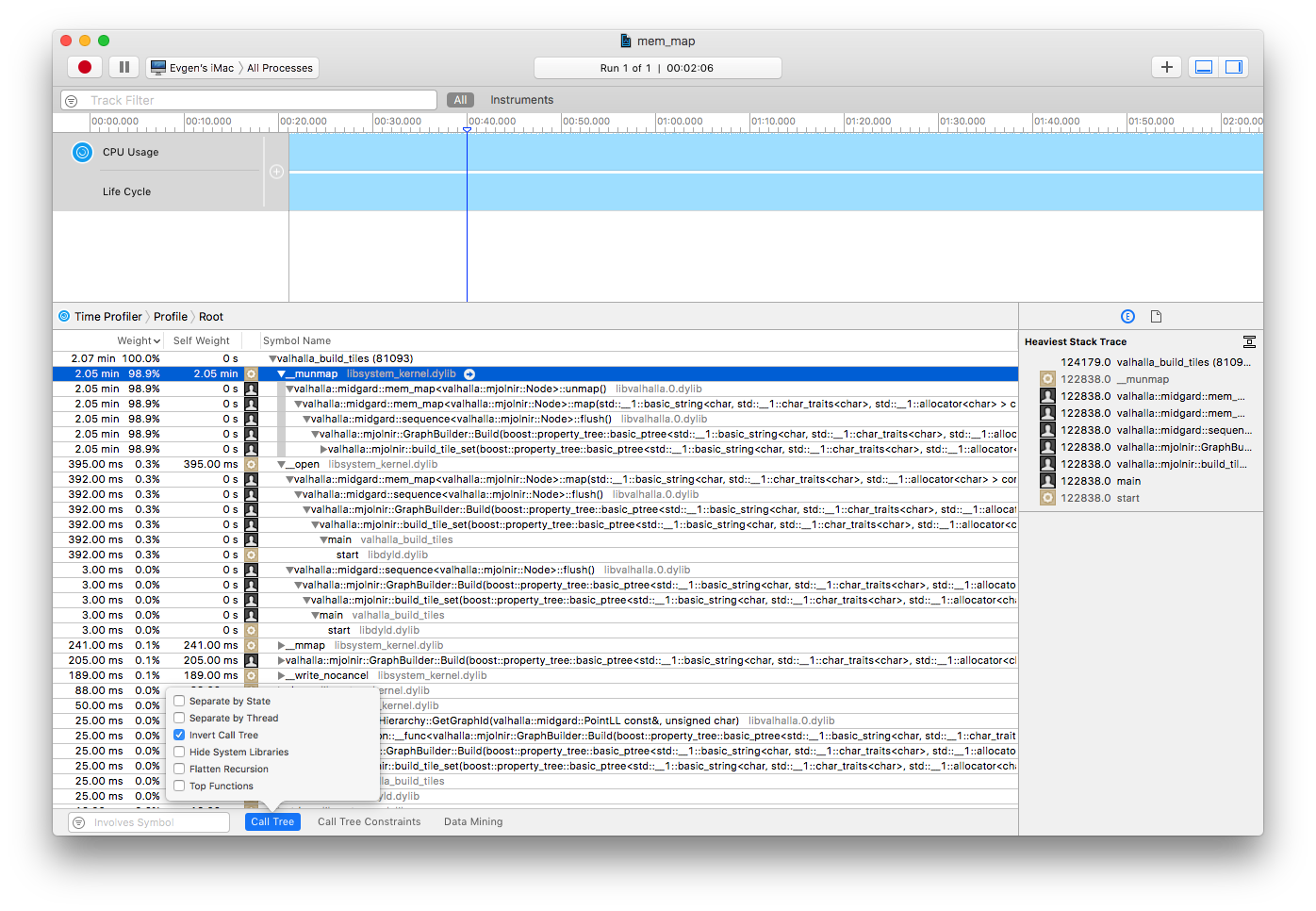 valhalla_build_tiles and mem_map performance · Issue #932 · valhalla/valhalla · GitHub
