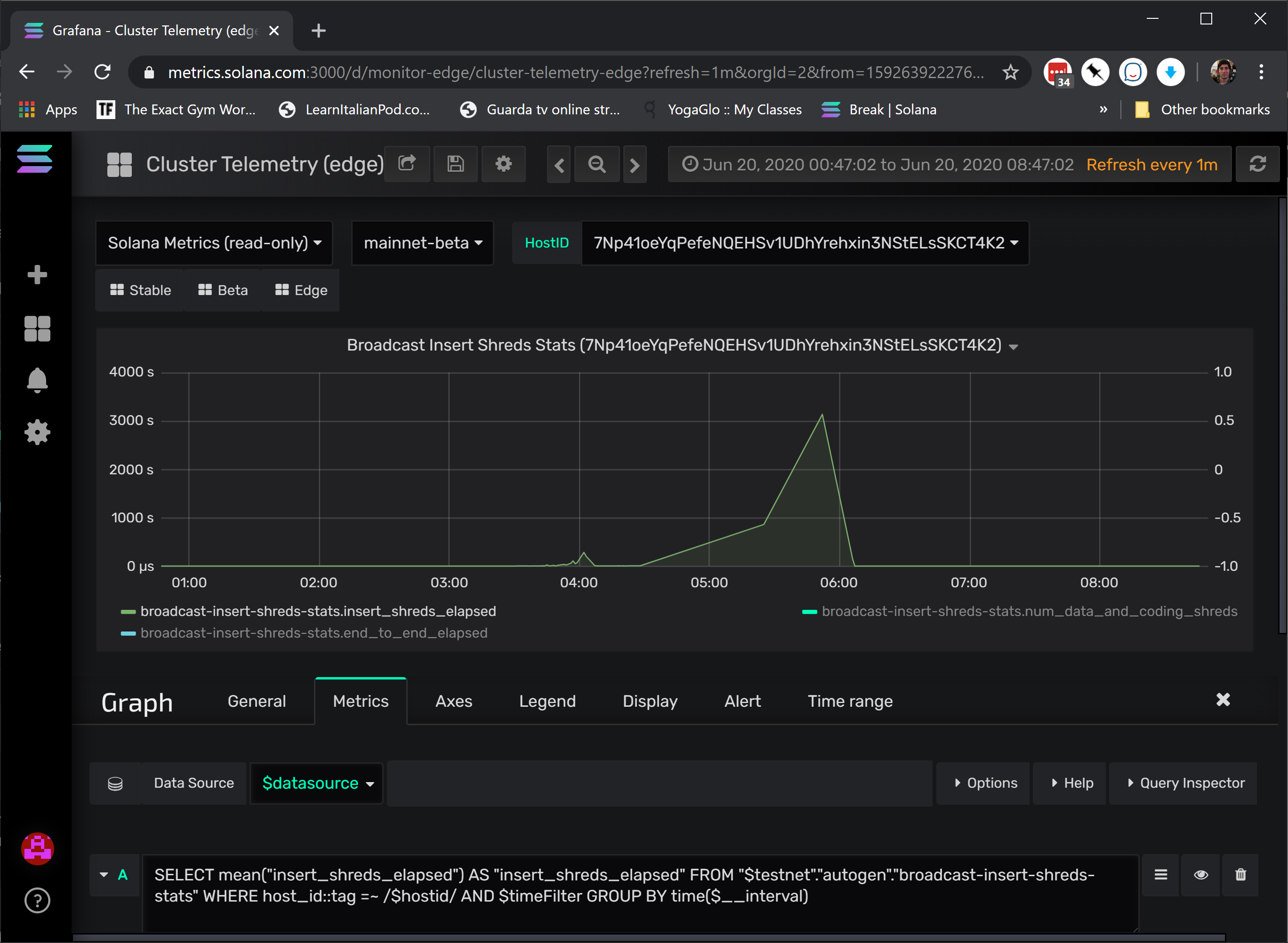 Validator can be stalled for >1hr · Issue #10753 · solana-labs/solana · GitHub