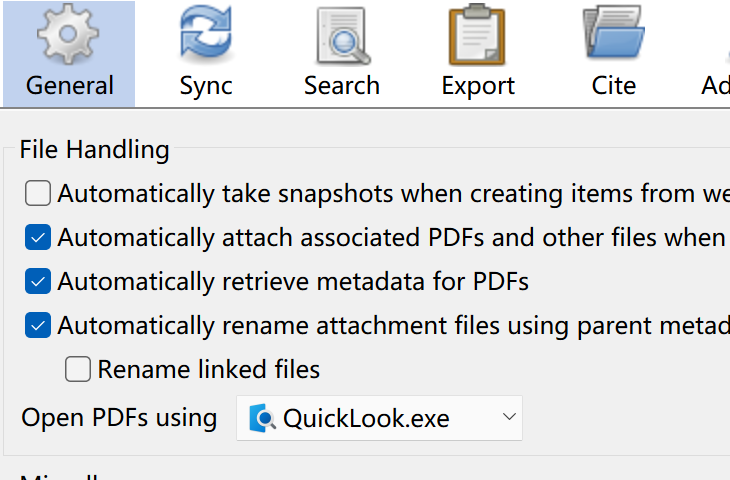 Open PDFs using both Zotero or other software like Quicklook. · Issue #2528 · zotero/zotero · GitHub
